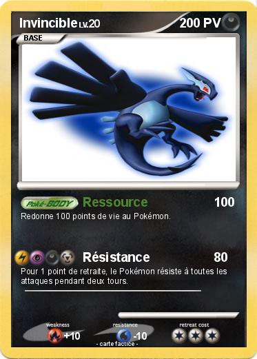 Pokémon Invincible 127 127 - Ressource - Ma carte Pokémon