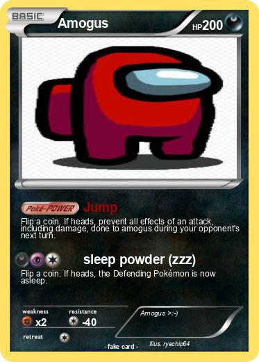 Pokémon Amogus 574 574 - Jump - My Pokemon Card