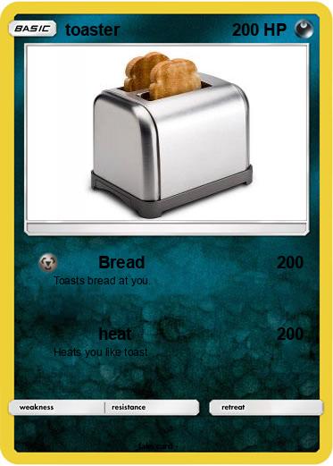 Pokémon toaster 109 109 - Bread - My Pokemon Card