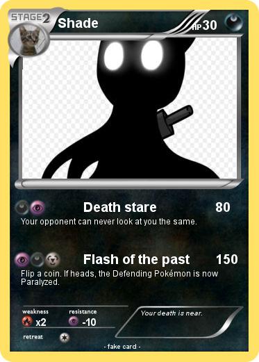 Pokémon Shade 125 125 - Death stare - My Pokemon Card