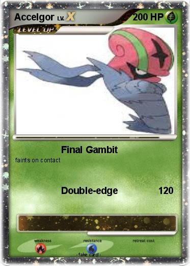 Pokémon Accelgor 20 20 - Final Gambit - My Pokemon Card