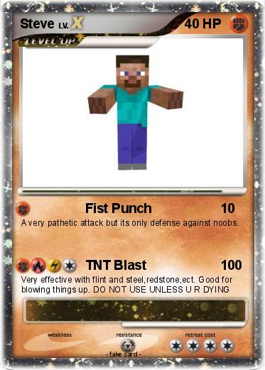Pokémon Steve 1115 1115 - Fist Punch - My Pokemon Card