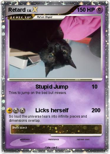 Pokémon Retard 380 380 - Stupid Jump - My Pokemon Card