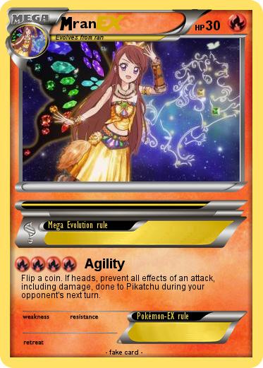 Pokémon ran 46 46 - Agility - My Pokemon Card