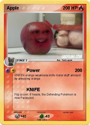Pokémon Apple 667 667 - Power - My Pokemon Card
