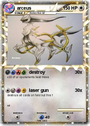 Pokémon arceus 3175 3175 - destroy - My Pokemon Card