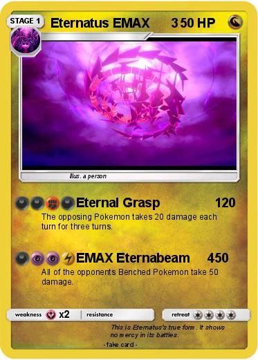Pokémon Eternatus EMAX 3 3 - Eternal Grasp - My Pokemon Card