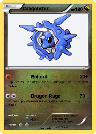 Pokémon Dragonster - Rollout - My Pokemon Card