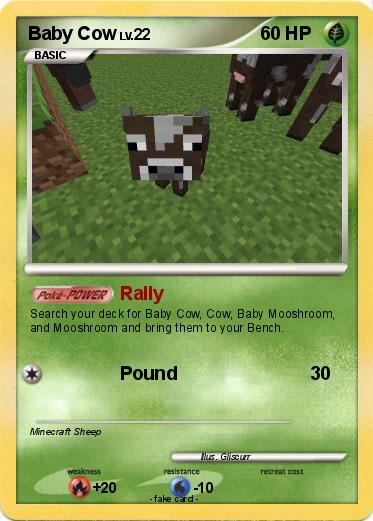 Pokémon Baby Cow 8 8 - Rally - My Pokemon Card
