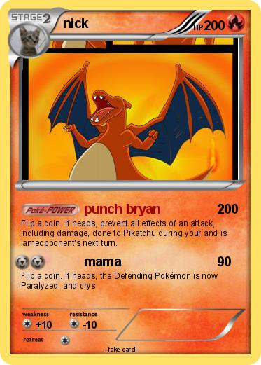 Pokémon nick 759 759 - punch bryan - My Pokemon Card