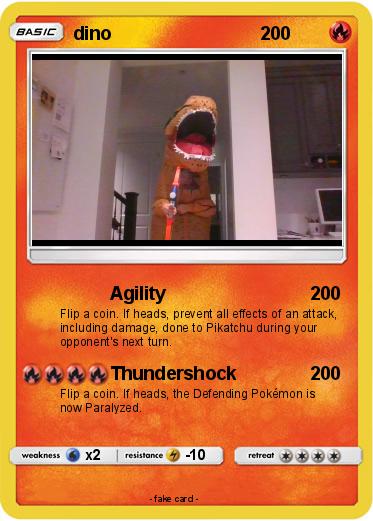Pokémon dino 1029 1029 - Agility - My Pokemon Card