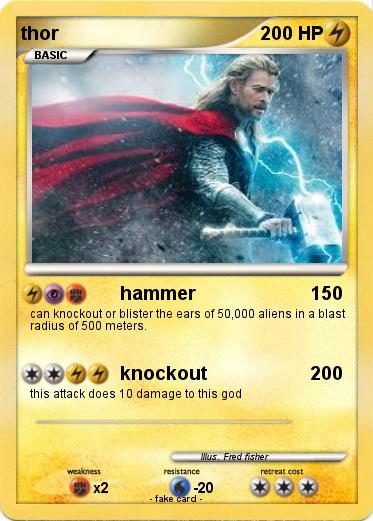 Pokémon thor 981 981 - hammer - My Pokemon Card