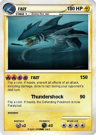 Pokémon razr 1 1 - razr - My Pokemon Card