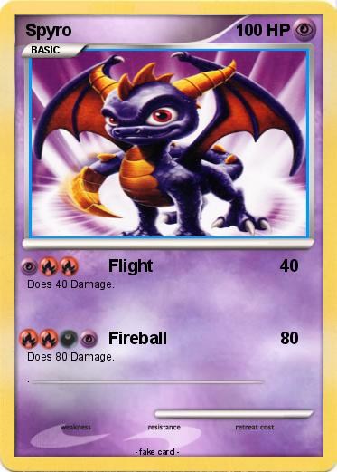 Pokémon Spyro 840 840 - Flight - My Pokemon Card