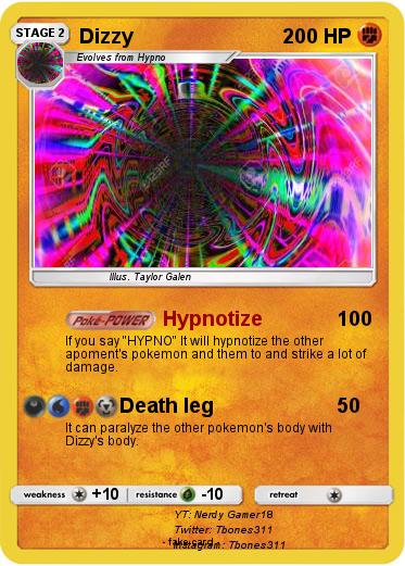 Pokémon Dizzy 41 41 - Hypnotize - My Pokemon Card