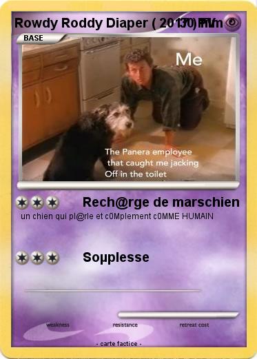 Pokémon Rowdy Roddy Diaper 2017 film - Rech@rge de marschien - Ma carte ...