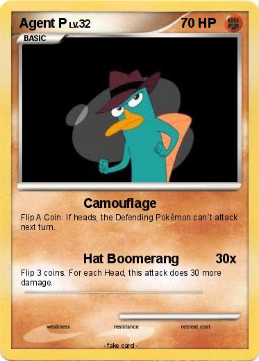 Pokémon Agent P 89 89 - Camouflage - My Pokemon Card