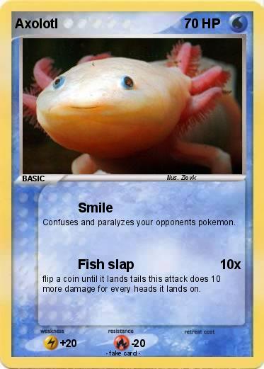 Pokémon Axolotl 181 181 - Smile - My Pokemon Card