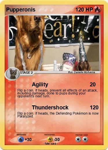 Pokémon Pupperonis - Agility - My Pokemon Card