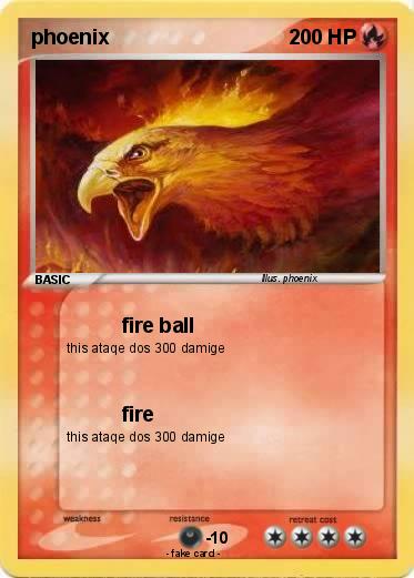 Pokémon phoenix 287 287 - fire ball - My Pokemon Card