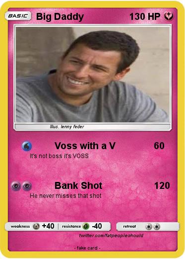 Pokémon Big Daddy 262 262 - Voss with a V - My Pokemon Card