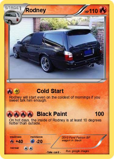 Pokémon Rodney 45 45 - Cold Start - My Pokemon Card