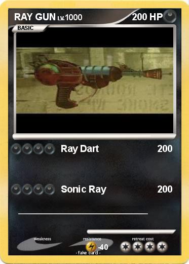 Pokémon RAY GUN 118 118 - Ray Dart - My Pokemon Card