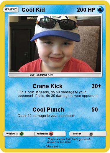 Pokémon Cool Kid 50 50 - Crane Kick - My Pokemon Card