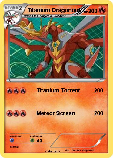 Pokémon Titanium Dragonoid 22 22 - Titanium Torrent - My Pokemon Card