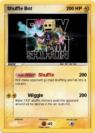 Pokémon Shuffle Bot 50 50 - Shuffle - My Pokemon Card