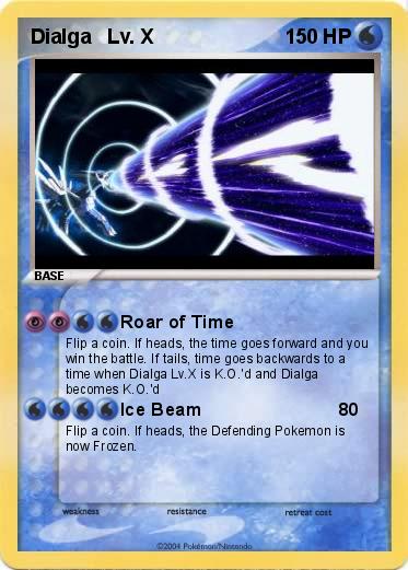 Pokémon Dialga Lv X 68 68 - Roar of Time - Ma carte Pokémon