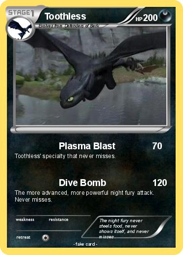 Pokémon Toothless 195 195 - Plasma Blast - My Pokemon Card