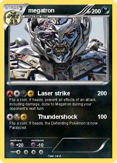 Pokémon megatron 516 516 - Laser strike - My Pokemon Card