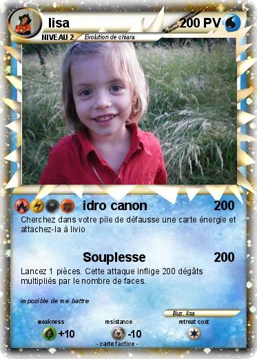 Pokémon lisa 443 443 - idro canon - Ma carte Pokémon