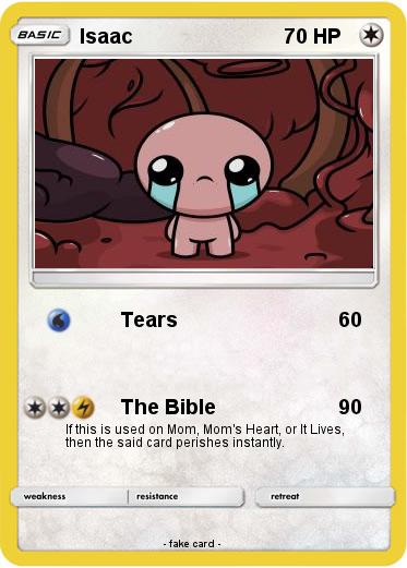 Pokémon Isaac 497 497 - Tears - My Pokemon Card