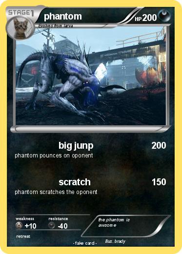 Pokémon phantom 206 206 - big junp - My Pokemon Card