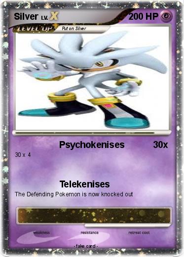 Pokémon Silver 599 599 - Psychokenises - My Pokemon Card