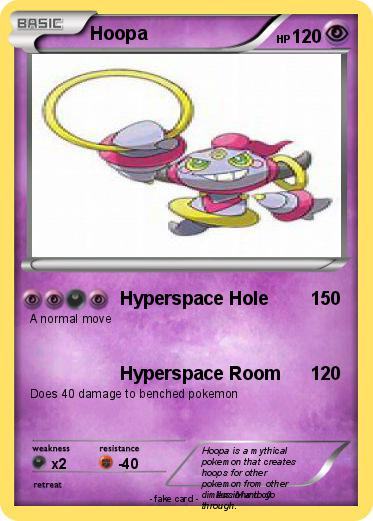 Pokémon Hoopa 140 140 - Hyperspace Hole - My Pokemon Card