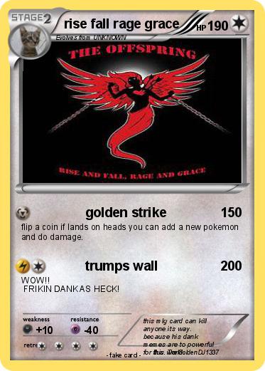 Pokémon rise fall rage grace - golden strike - My Pokemon Card