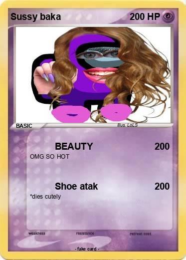 Pokémon Sussy baka 121 121 - BEAUTY - My Pokemon Card