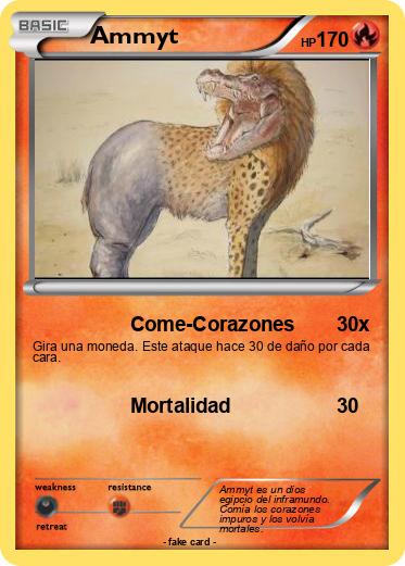 Pokémon Ammyt - Come-Corazones - Mi carta pokémon