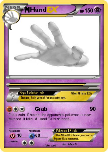 Pokémon Hand 195 195 - Grab - My Pokemon Card
