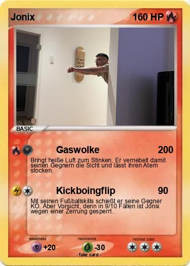 Pokémon Jonix 3 3 - Gaswolke - My Pokemon Card