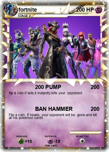 Pokémon fortnite 948 948 - 200 PUMP - My Pokemon Card