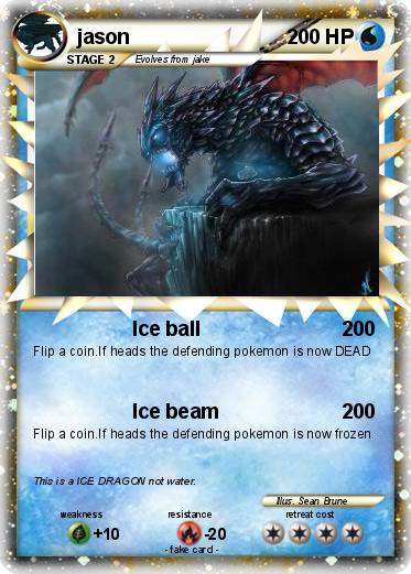Pokémon jason 1412 1412 - Ice ball - My Pokemon Card