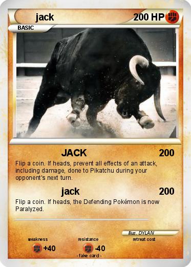 Pokémon jack 1657 1657 - JACK - My Pokemon Card