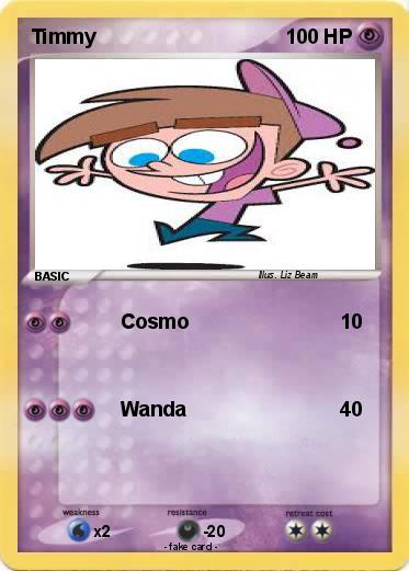 Pokémon Timmy 308 308 - Cosmo - My Pokemon Card