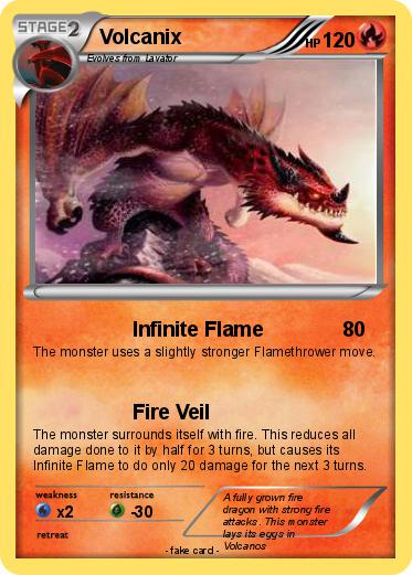 Pokémon Volcanix 2 2 - Infinite Flame - My Pokemon Card