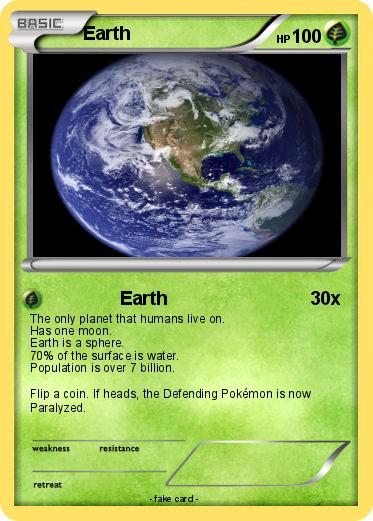 Pokémon Earth 785 785 - Earth - My Pokemon Card