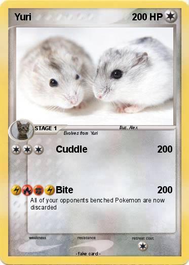 Pokémon Yuri 115 115 - Cuddle - My Pokemon Card